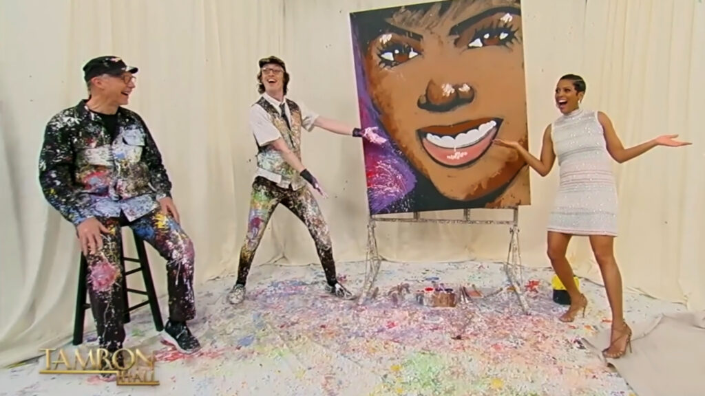 PaintJam Wows National Audience on the Tamron Hall Show - DAN DUNN'S PAINTJAM